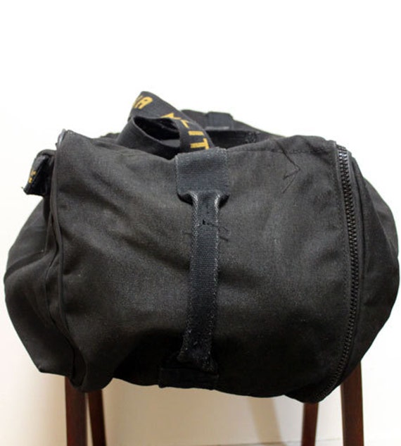 80s vintage Italy Military duffle bag made in Italy - Gem
