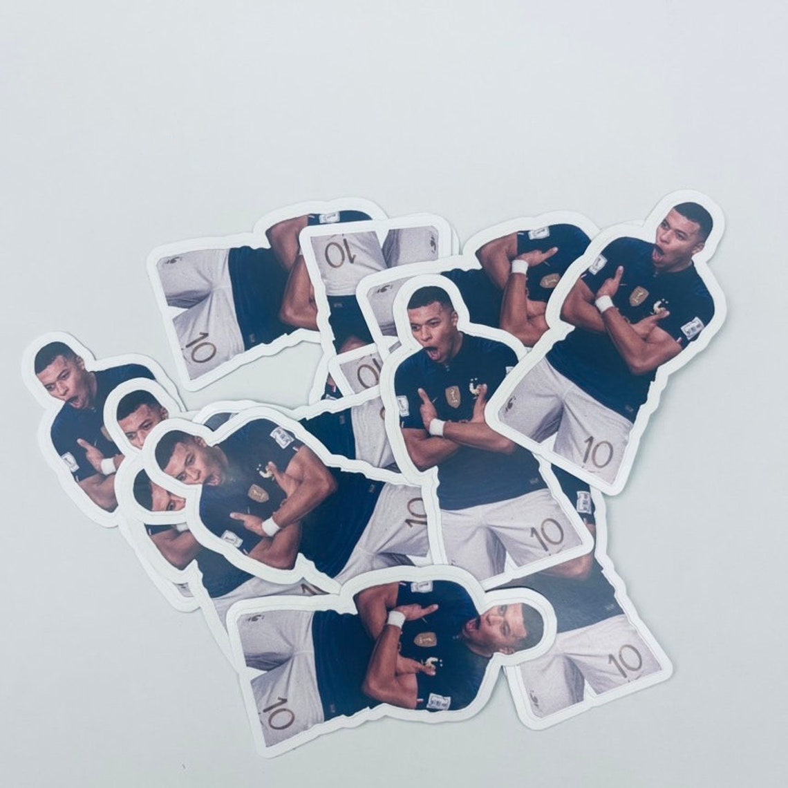 Mbappe Stickers Die Cut Bust 1 Sticker World Cup 2022 3 Inches by Scale ...
