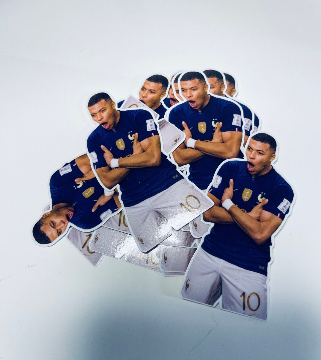 Mbappe Stickers Die Cut Bust 1 Sticker World Cup 2022 3 Inches by Scale ...
