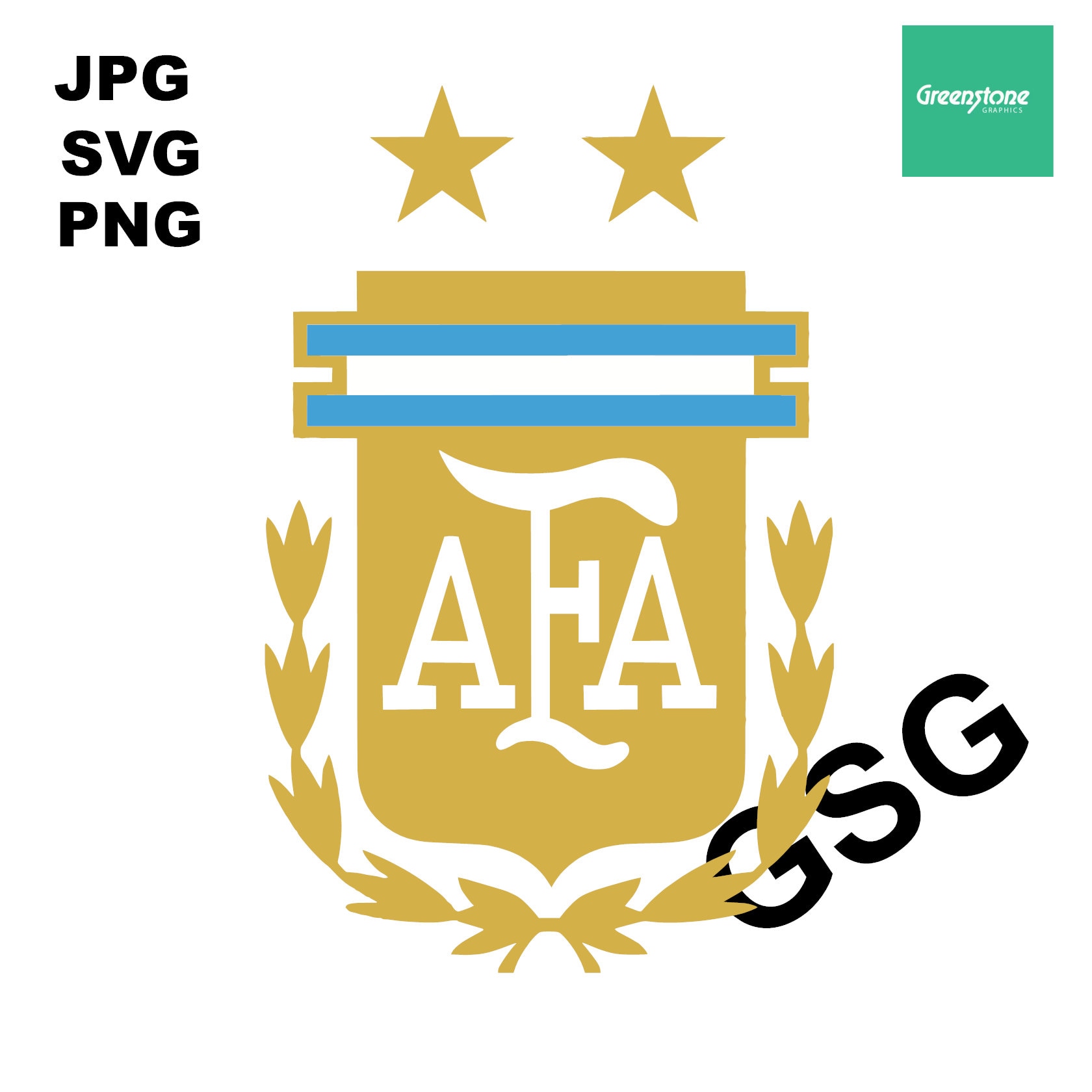 Argentina National Team Logo Digital File Download Only SVG - Etsy Canada