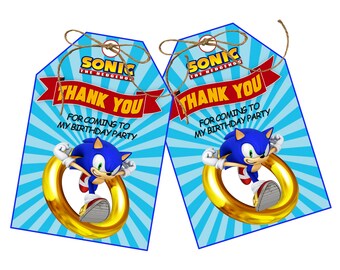 Sonic the Hedgehog Birthday - Etsy