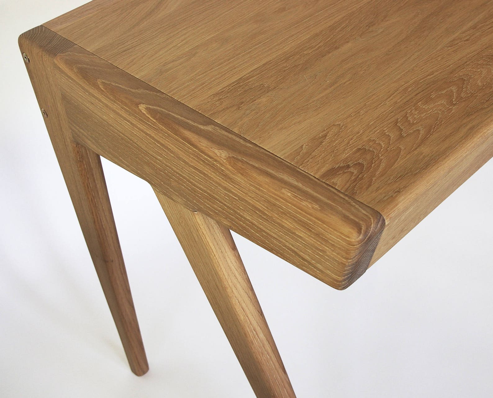 Oak Wood Computer Desk, Laptop Desk, Office Table, Writing Table Desk ...