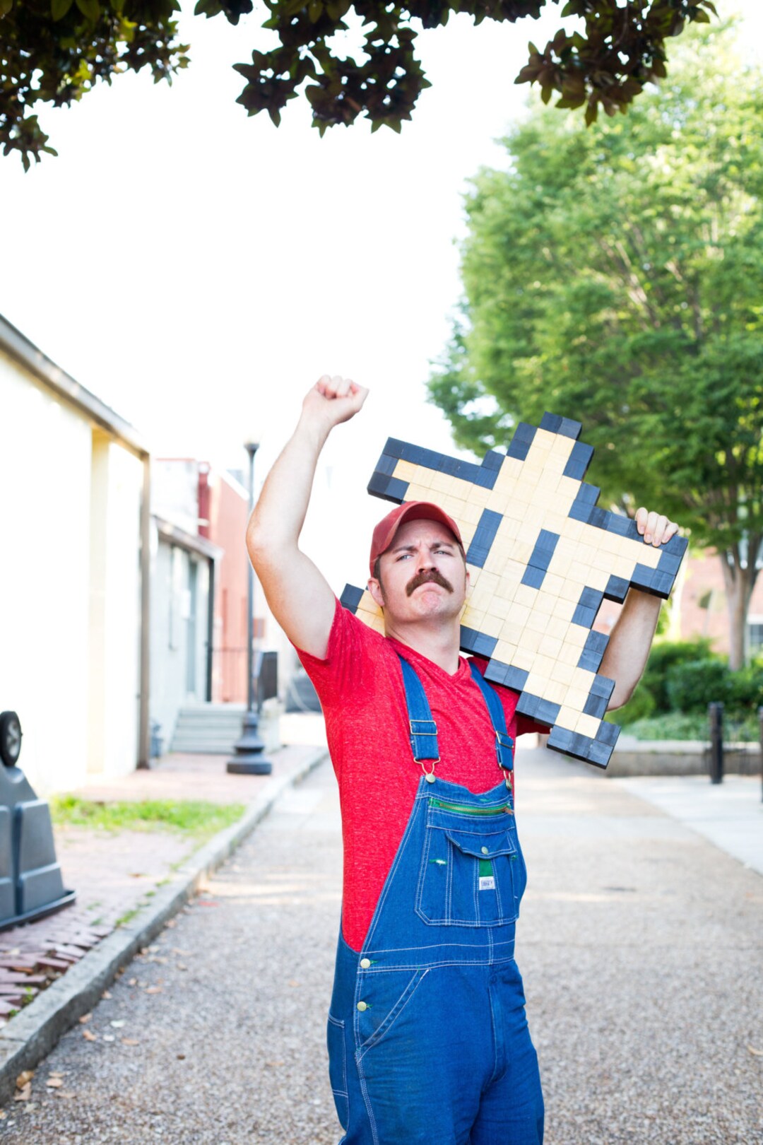 8bit Mario Super Star Man Cave Gamer Game Room Vintage - Etsy