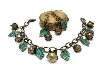 Autumn Leaf Bracelet - Etsy