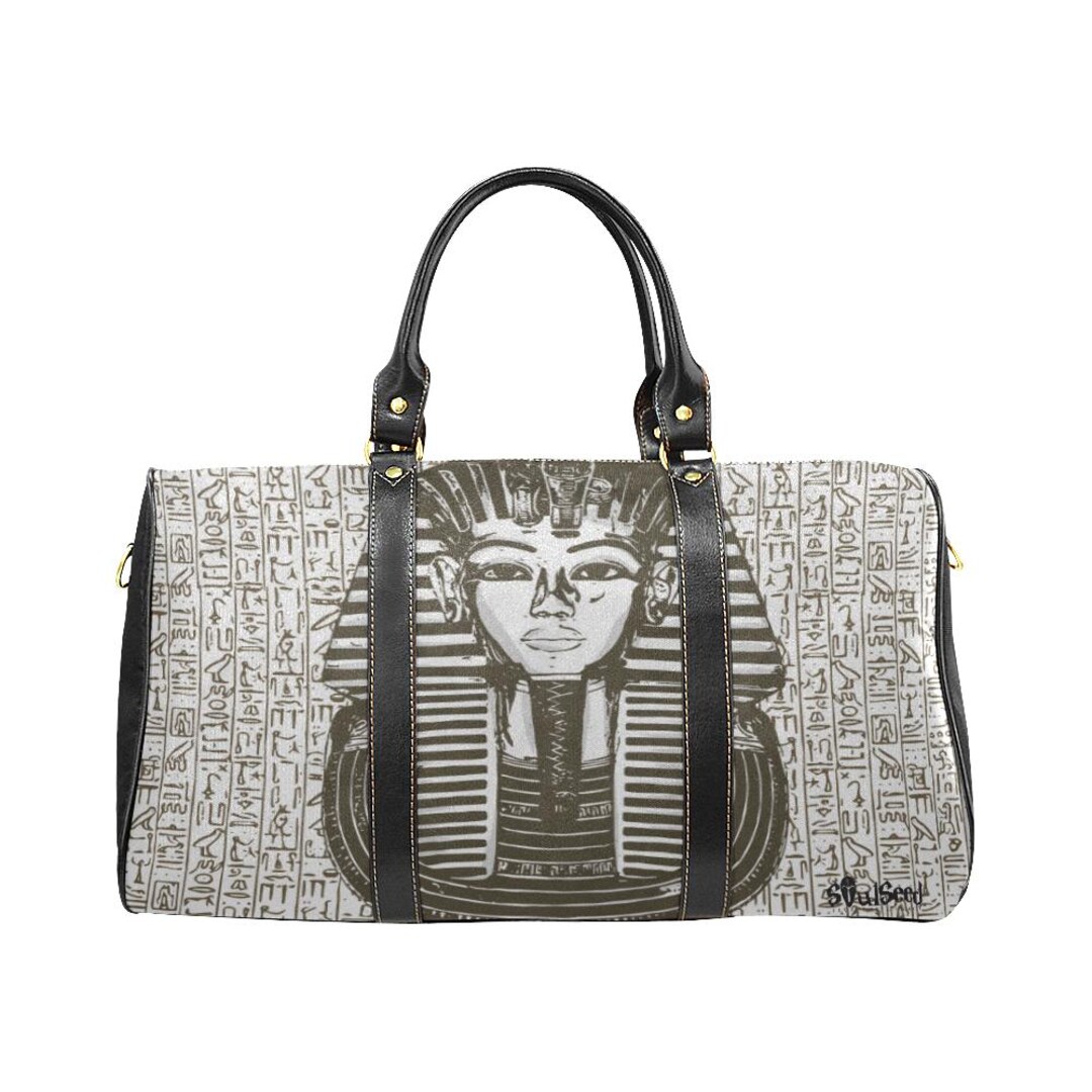 King Tutankhamun Travel Bag | African Heritage Accessories | Ancient ...