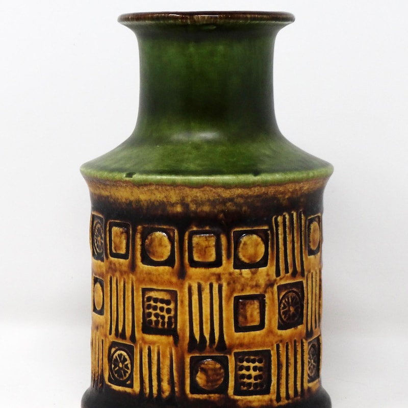 Vintage Vase by Bay Keramik - Etsy