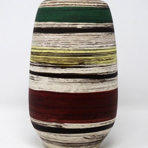 Spara Vintage Mid Century Cream Yellow Green Brown & Black West German ...