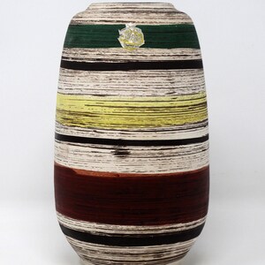 Spara Vintage Mid Century Cream Yellow Green Brown & Black West German ...