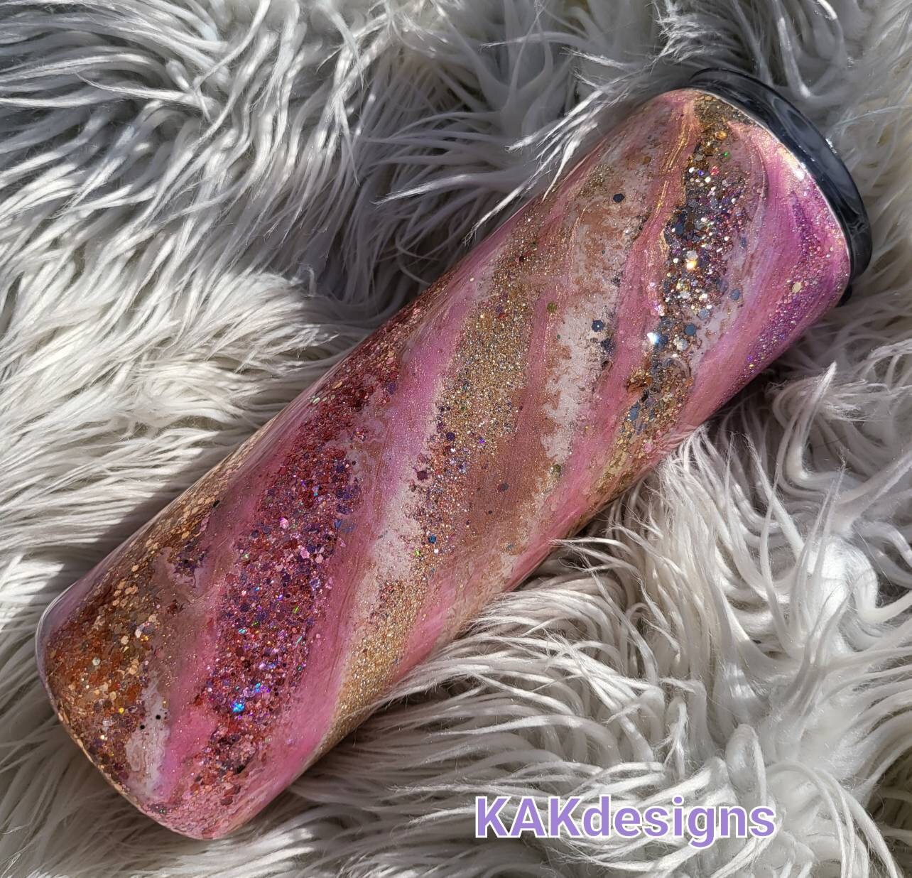 Rose Gold Glitter Tumbler: Personalized Milky Way Mug - Etsy