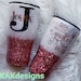 Glitter Tumbler//rose Gold Yeti Tumbler//add Your Name a - Etsy
