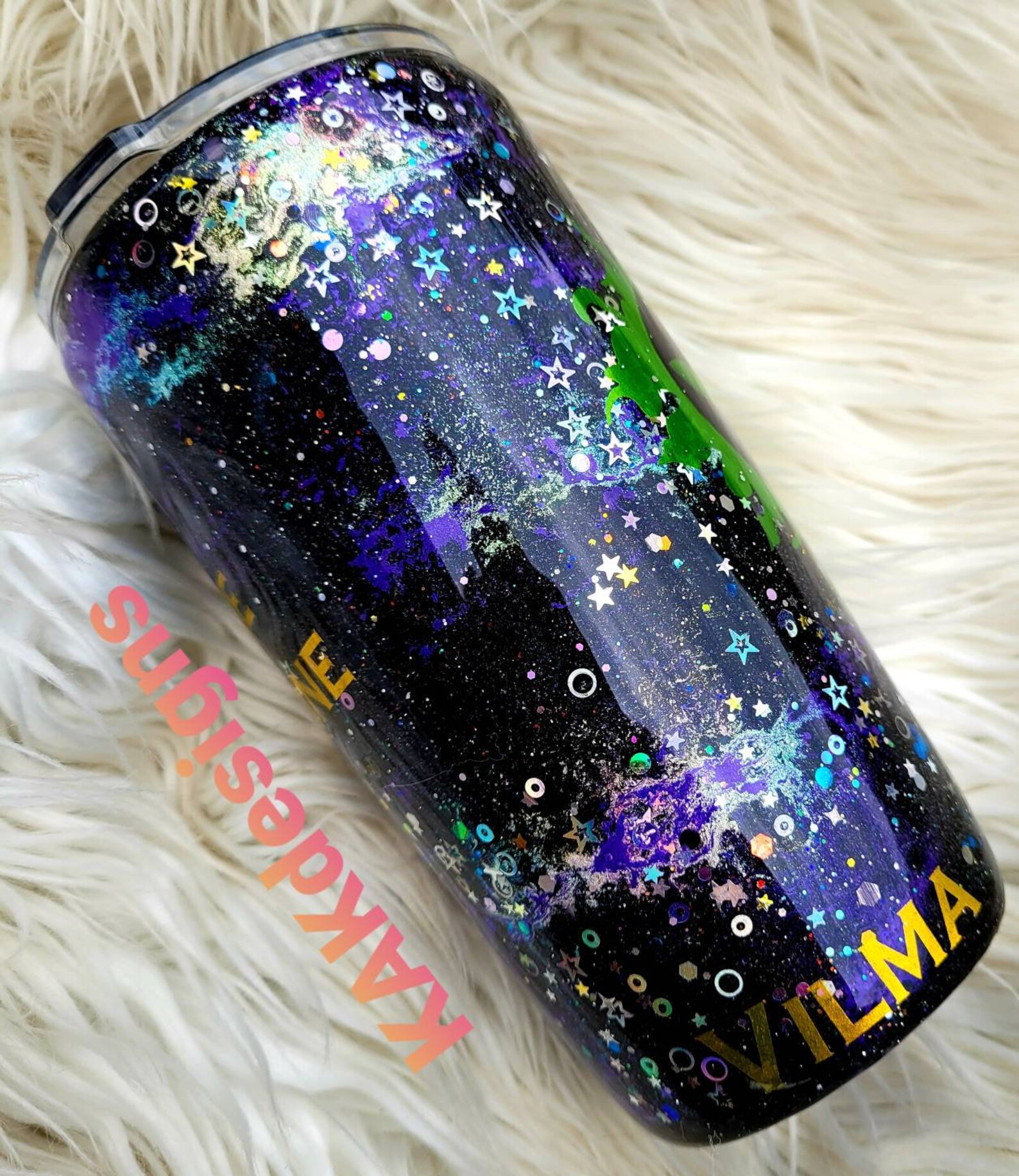 Alien Tumbler//we Are Not Alone Alien Galaxy Yeti Tumbler With - Etsy