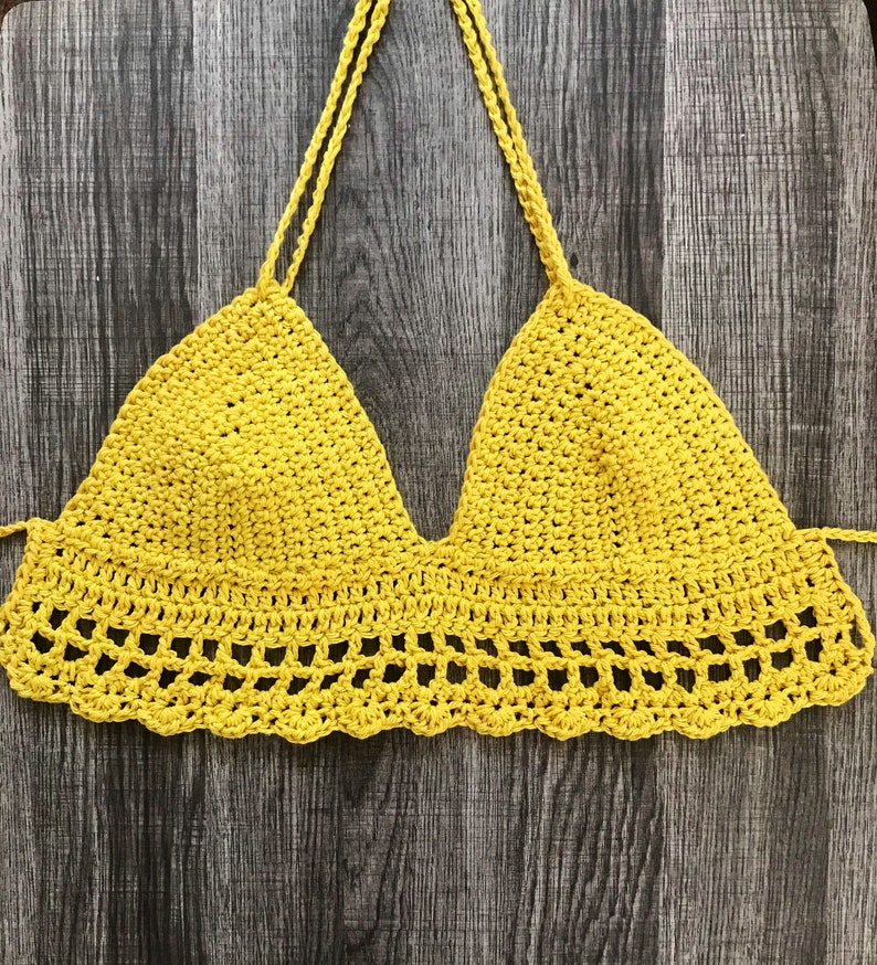 CUSTOM / Lily Crochet Top Pick Your Size and Color Crochet | Etsy