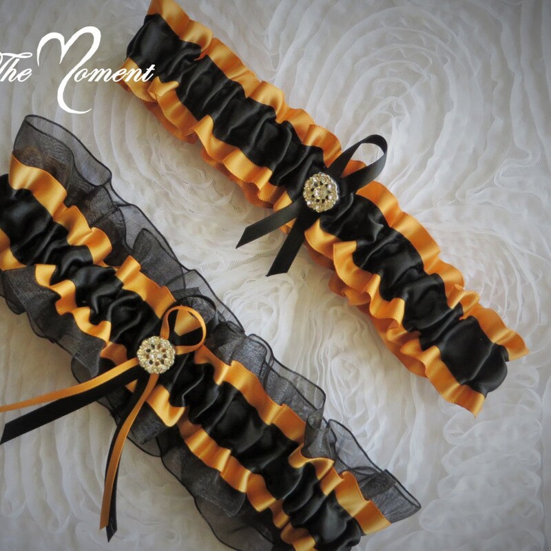 Black Wedding Garter - Etsy