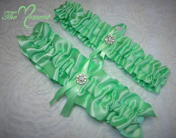 Mint Green Garter
