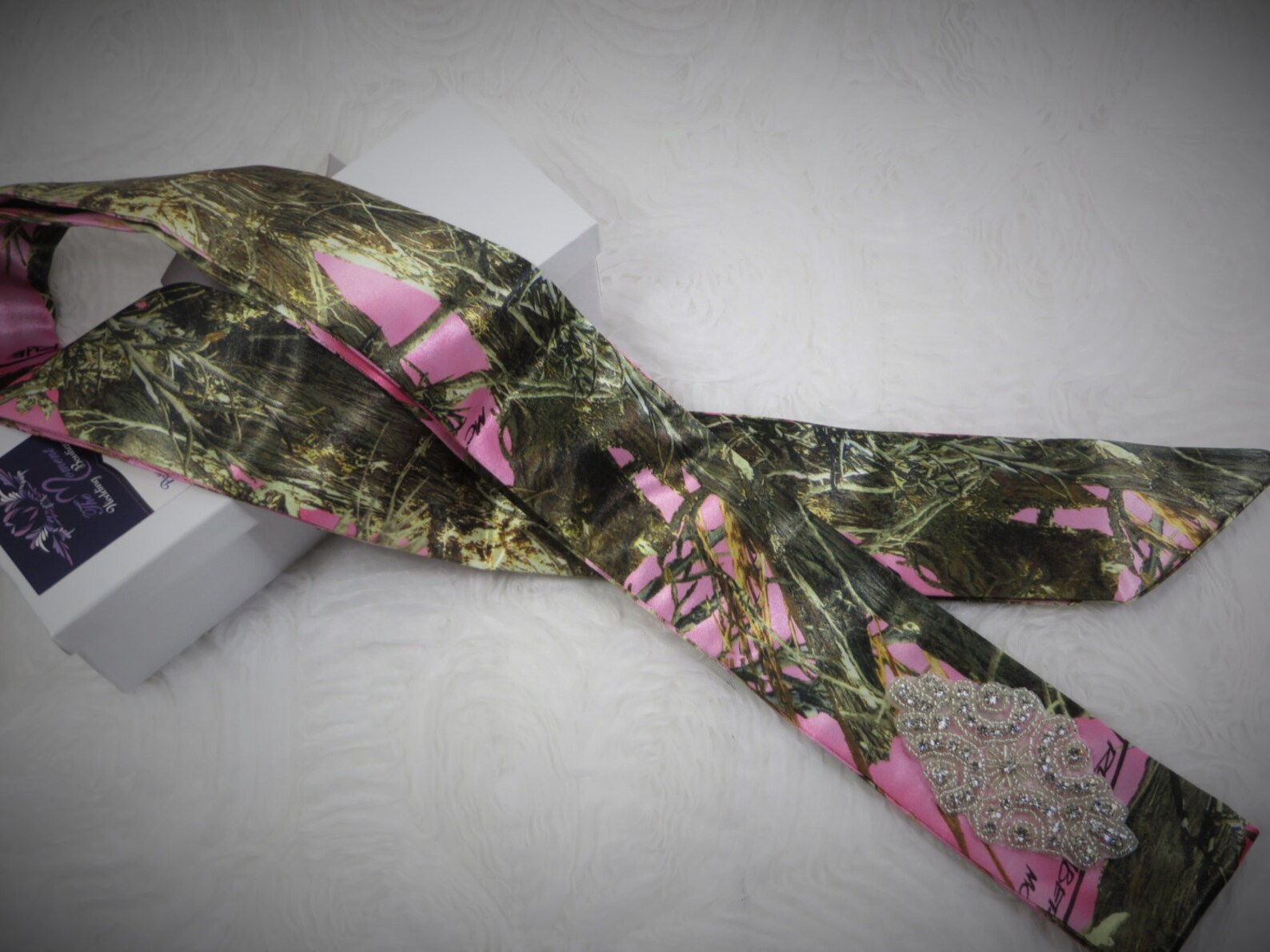 Pink True Timber Dress Sash Camo Wedding Sash Camo Sash - Etsy
