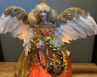 Feather Angel Wings Tree Topper - Etsy