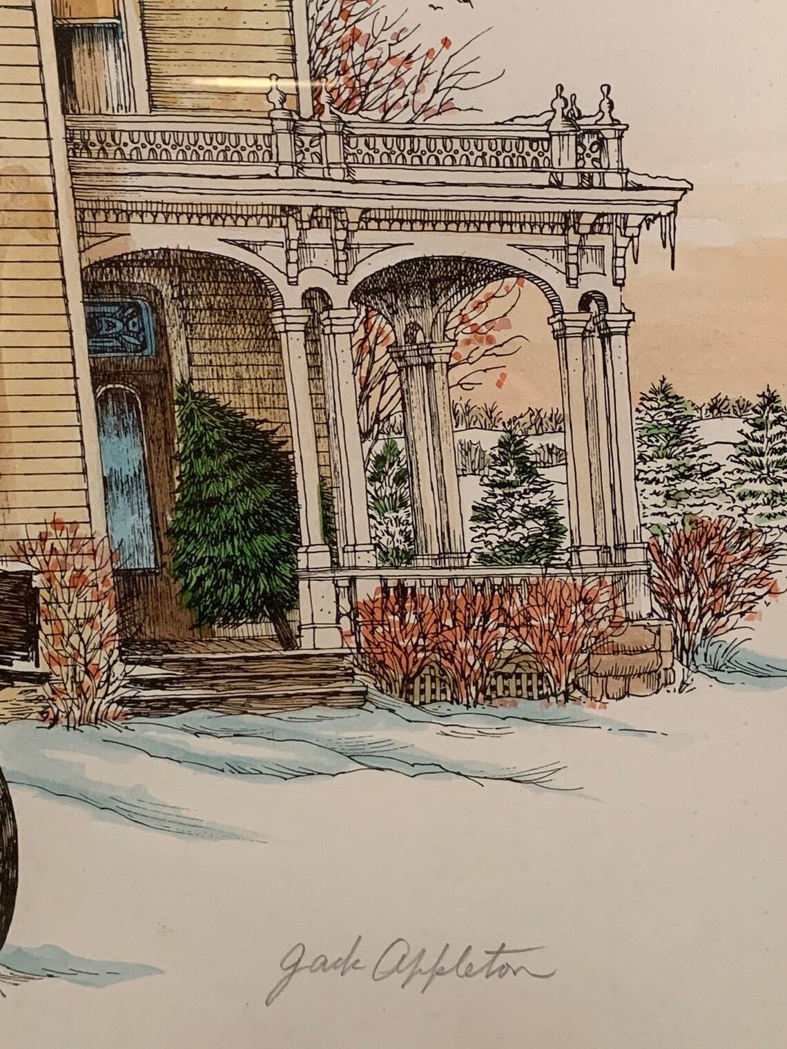 Original Signed & Numbered Watercolor by Jack Appleton - Etsy