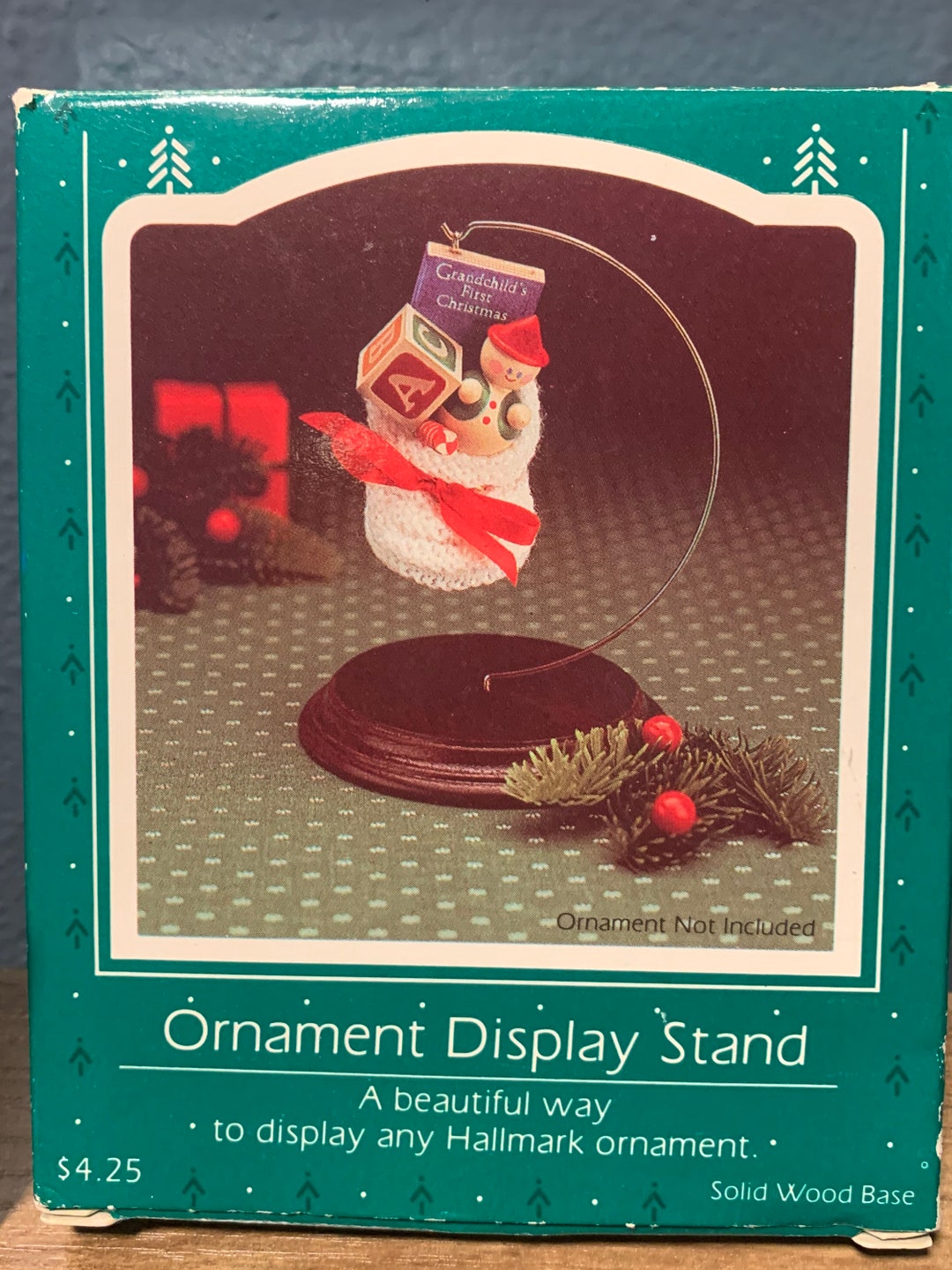 NEW HALLMARK Ornament Display Stand 1985 - Etsy