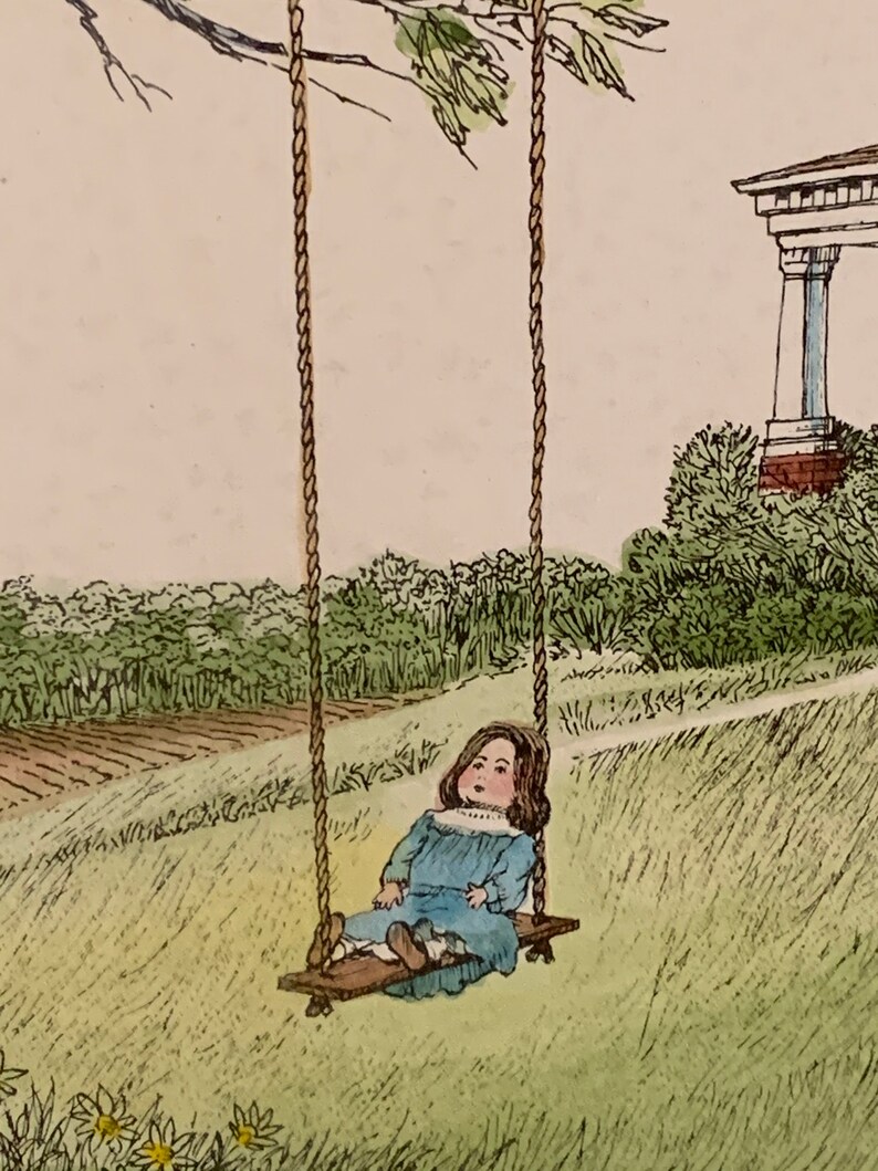 Original Signed & Numbered Watercolor by Jack Appleton, SUMMER, Matted ...