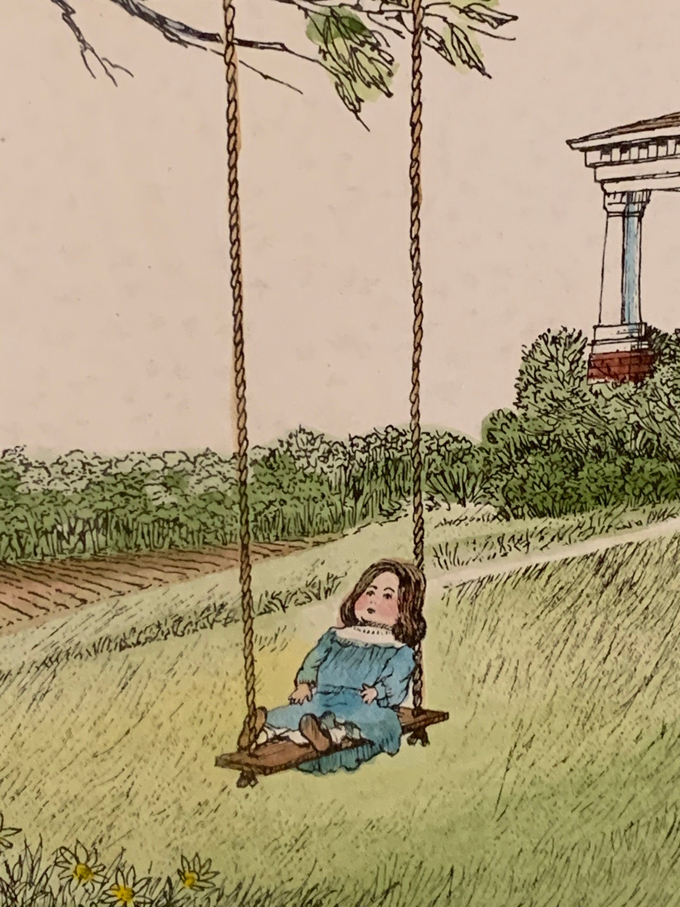 Original Signed & Numbered Watercolor by Jack Appleton, SUMMER, Matted ...