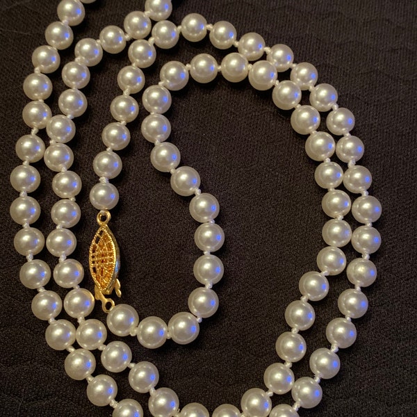 Single Strand Pearls - Etsy