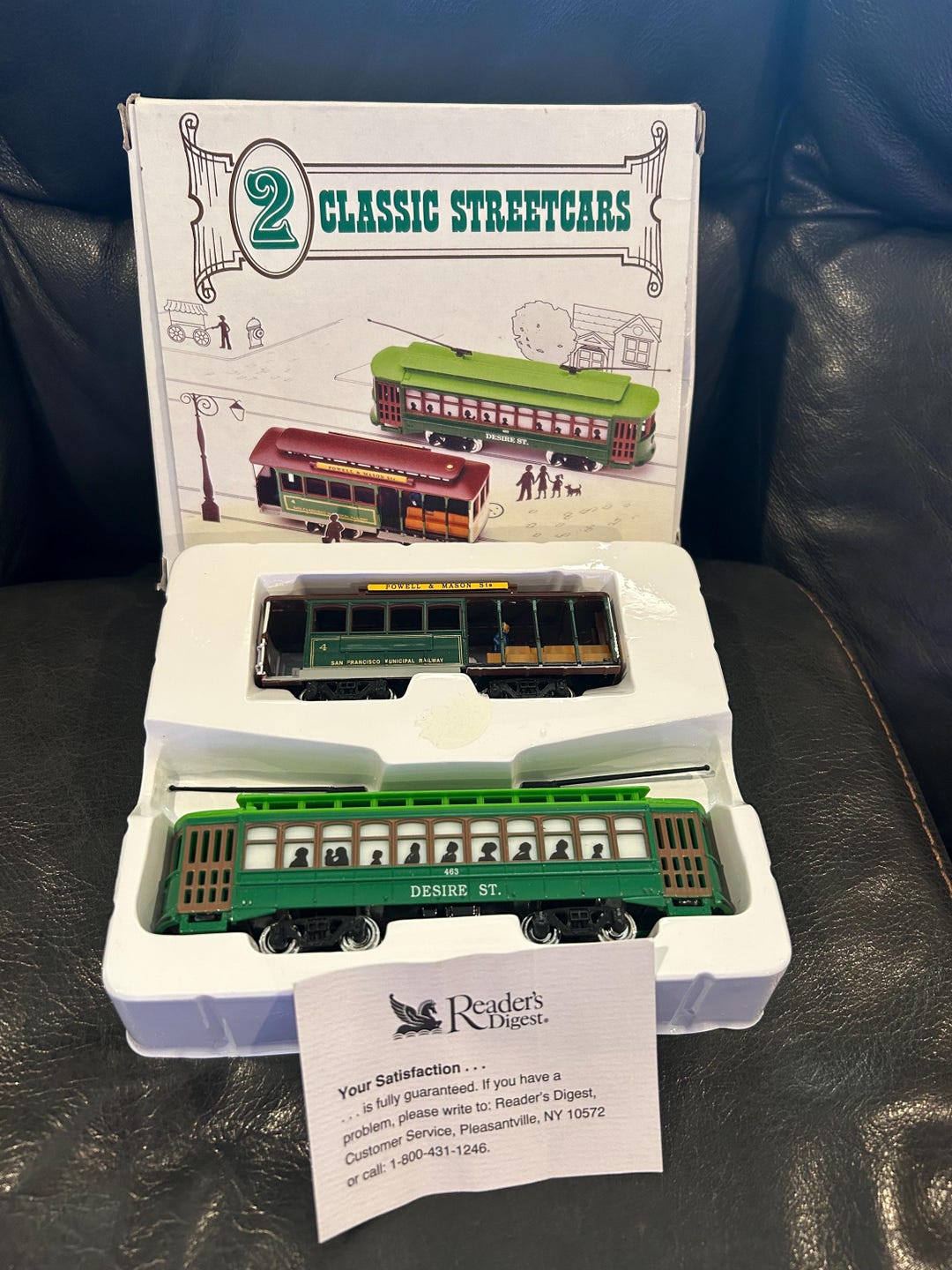Set of 2 Classic Street Cars Trains Readers Digest Promo 1990's - Etsy