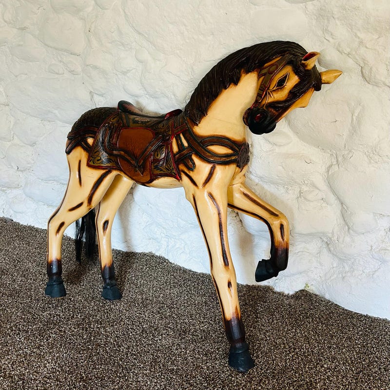 Carousel Horse Art - Etsy