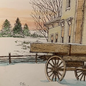 Original Signed & Numbered Watercolor by Jack Appleton - Etsy