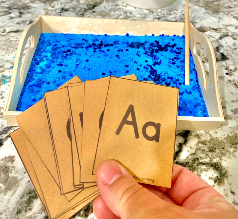 Sand Writing Tray Montessori - Etsy