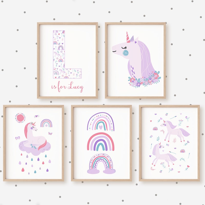 Unicorn Poster - Etsy
