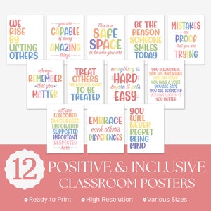 Classroom Decor Bundle, Educational Posters, Bulletin Board Ideas ...