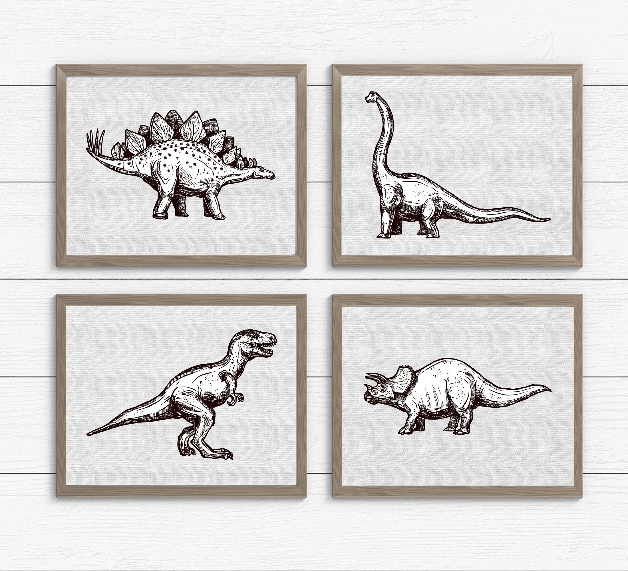 Dinosaur Decor Dinosaur Wall Art Dinosaur Nursery Boy | Etsy