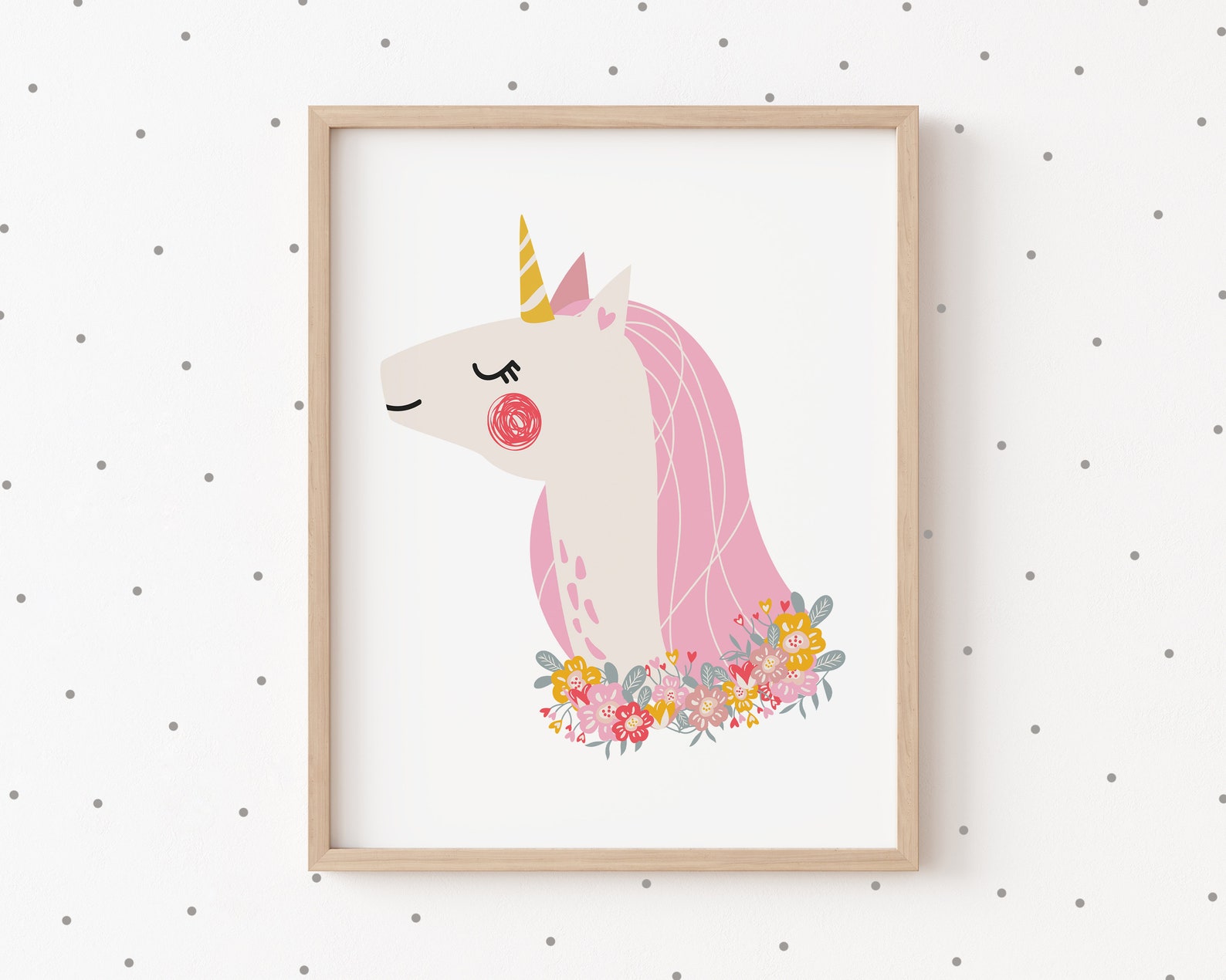 Unicorn Wall Art Unicorn Wall Decor Printable Nursery Decor - Etsy