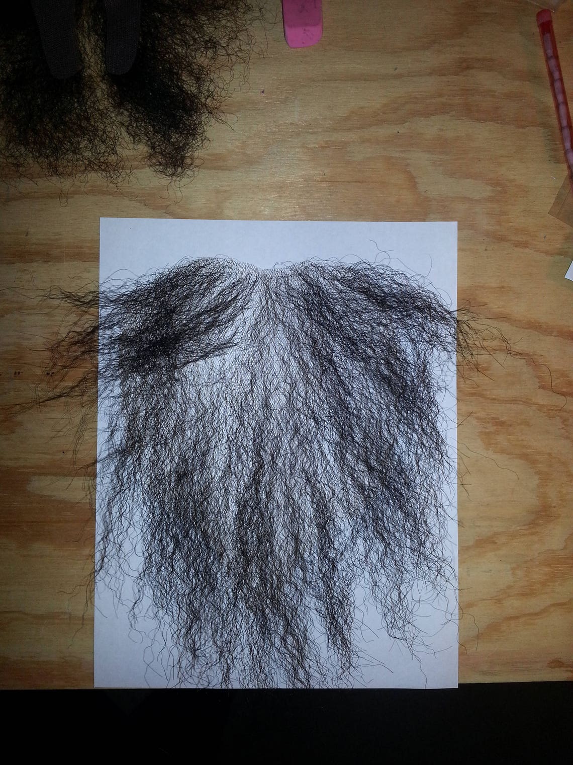 Ungroomed Natural Merkin Wig Hair Down There - Etsy