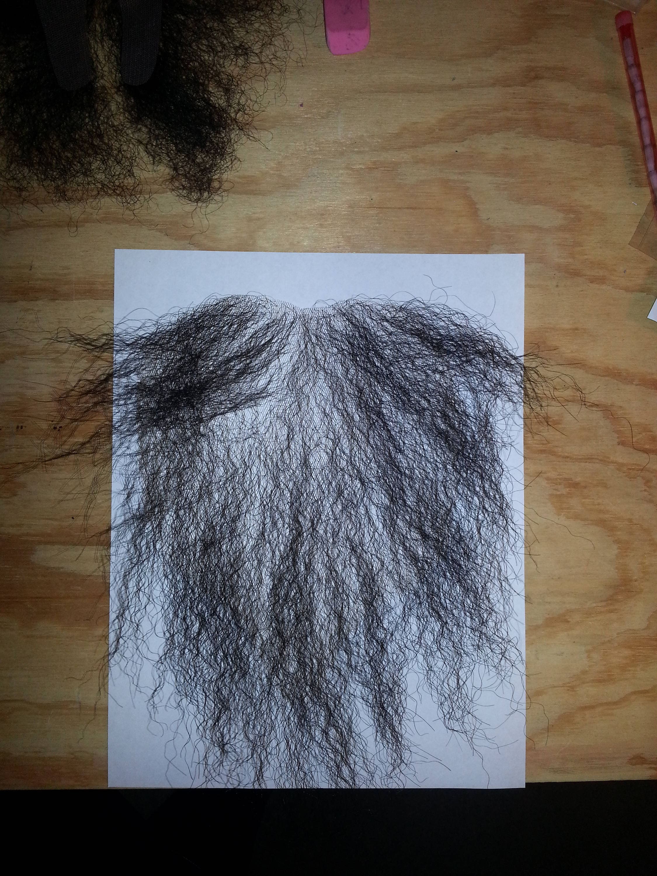 Ungroomed Natural Merkin Wig Hair Down There - Etsy