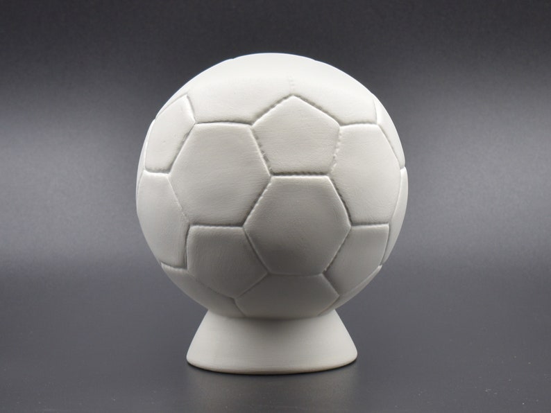 Ceramic Soccer Ball: Ready to Paint Bisque - 5.5" - Etsy