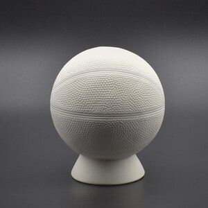 Basketball - Ceramic Basketball - Ceramic Bisque - Ready to Paint - Etsy
