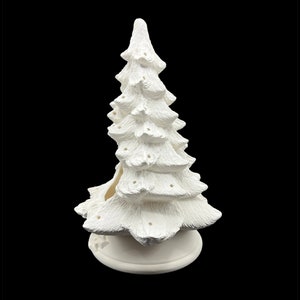 Ceramic Bisque Tree With Lights and Lighting Kit and Opening - Etsy Canada
