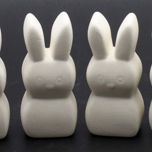 Peeps - 6 Peeps - Paint Your Own Easter Peeps - Ceramic Bisque - Ready ...