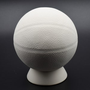 Basketball - Ceramic Basketball - Ceramic Bisque - Ready to Paint - Etsy