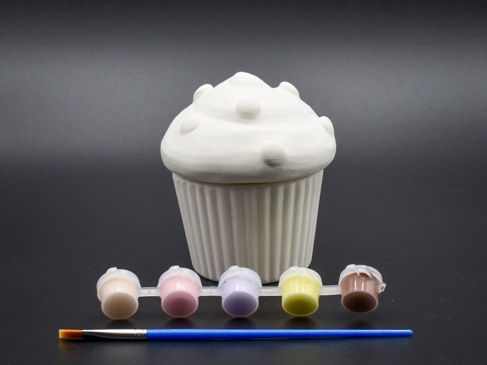 Ceramic Cupcake Box Ceramic Bisque Ready to Paint DIY - Etsy