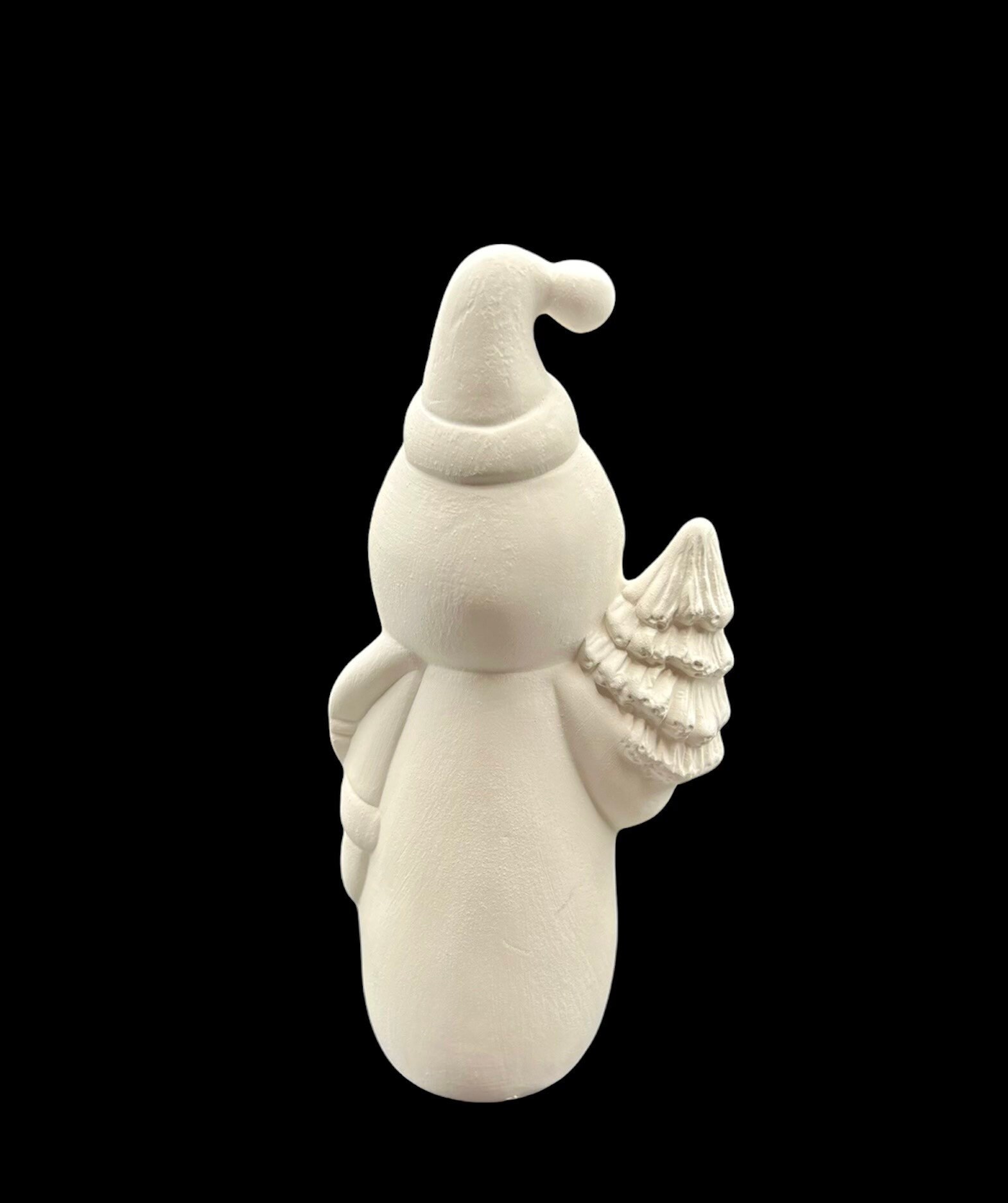 Ceramic Santa Santa With Tree Ceramic Bisque Santa Ready - Etsy