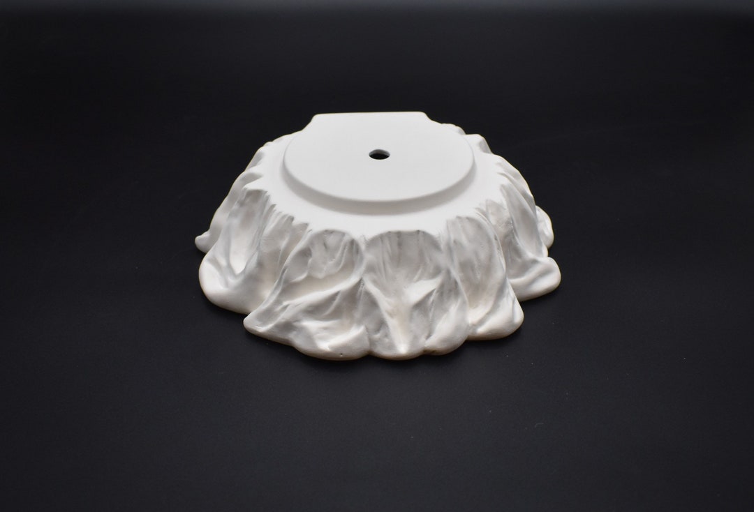 Ceramic Bisque Christmas Tree Draped Base - Sierra Tree Replacement ...