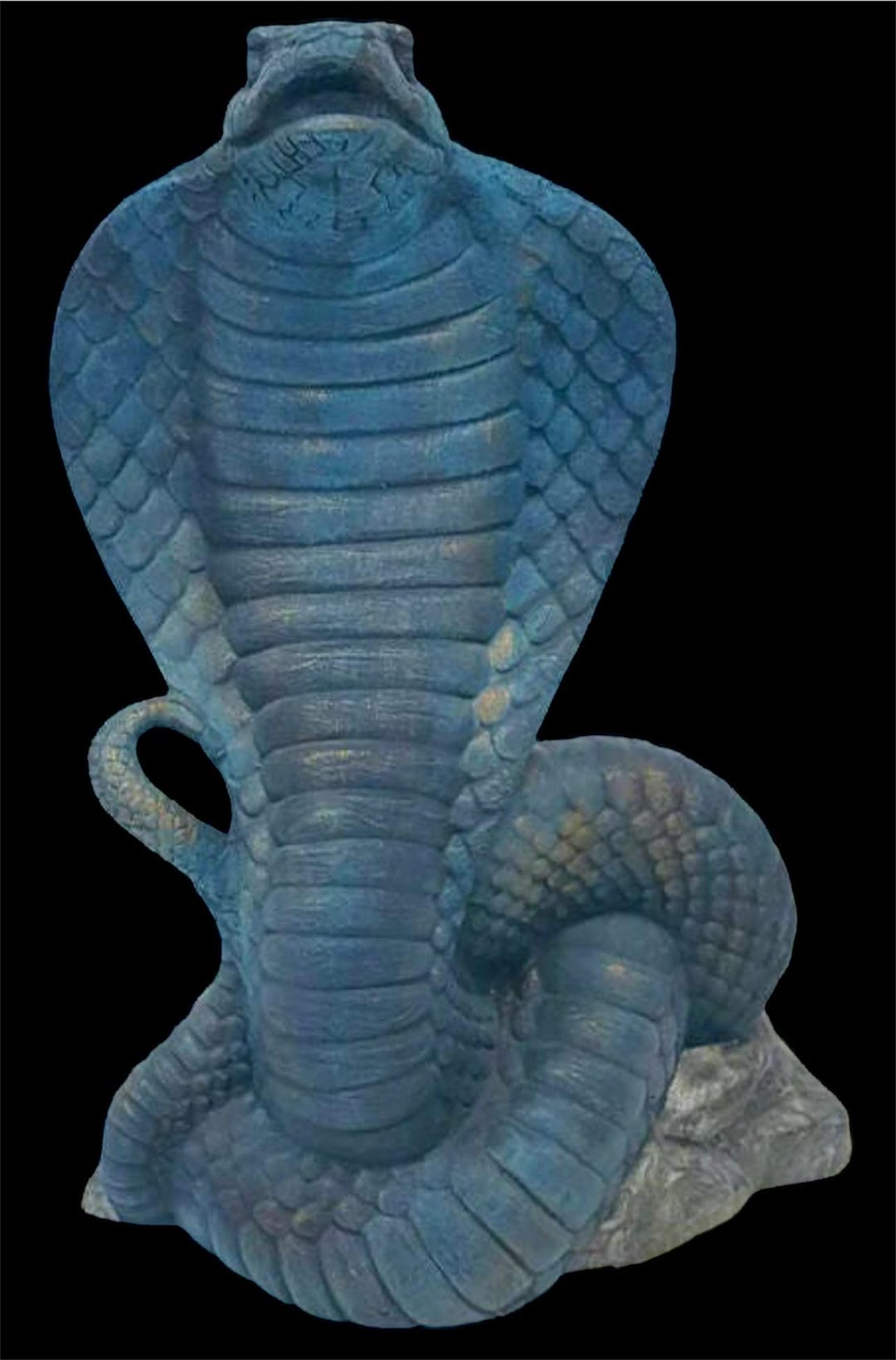 Ceramic Cobra - African Snake - Ceramic Snake - Snake - Cobra Statue ...