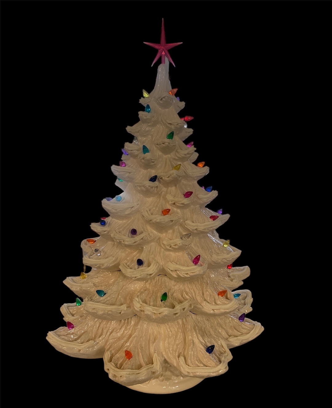 White Ceramic Christmas Tree - EXTRA LARGE Nowell Rough Branch Ceramic ...