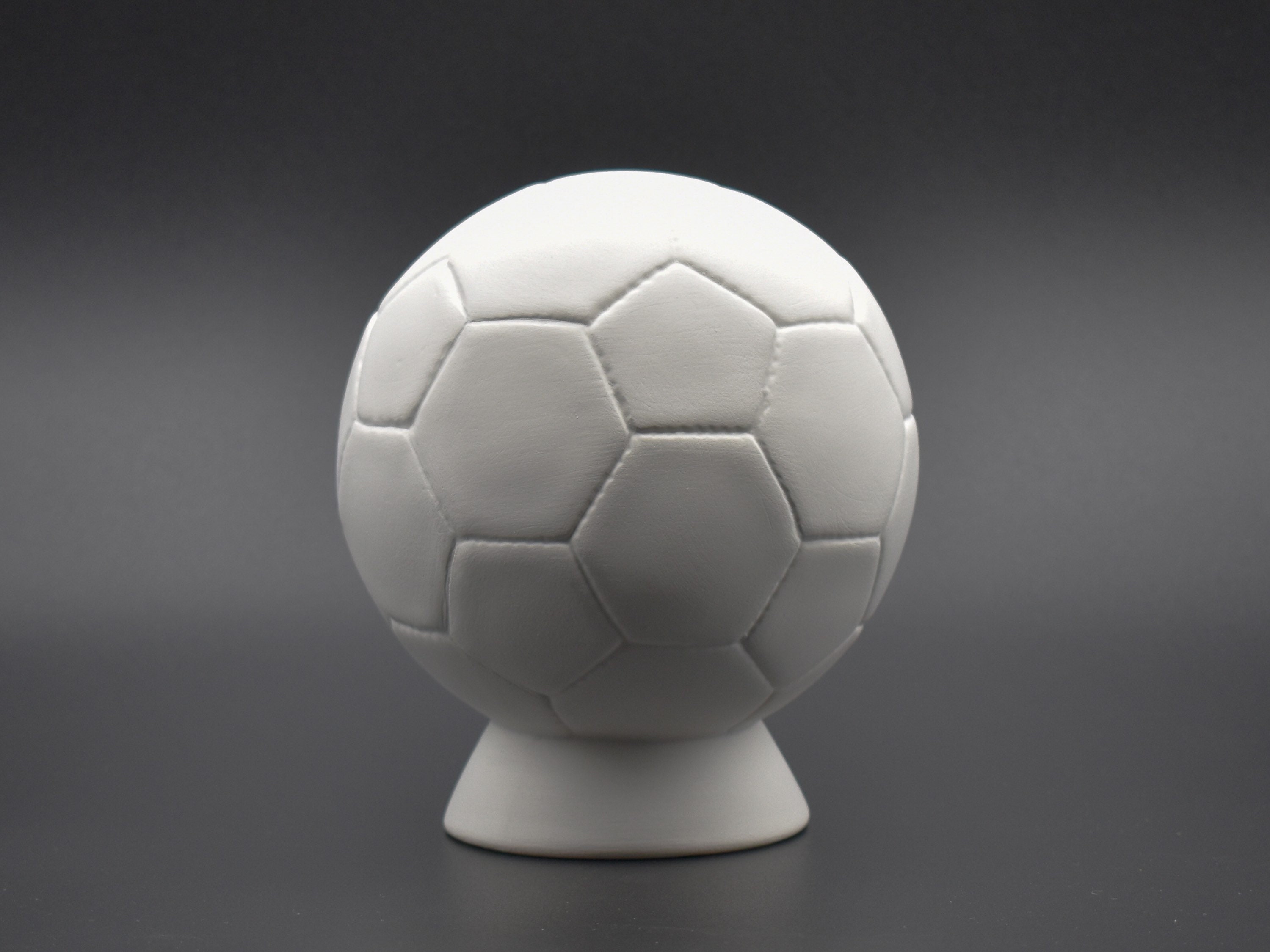 Ceramic Soccer Ball: Ready to Paint Bisque - 5.5" - Etsy