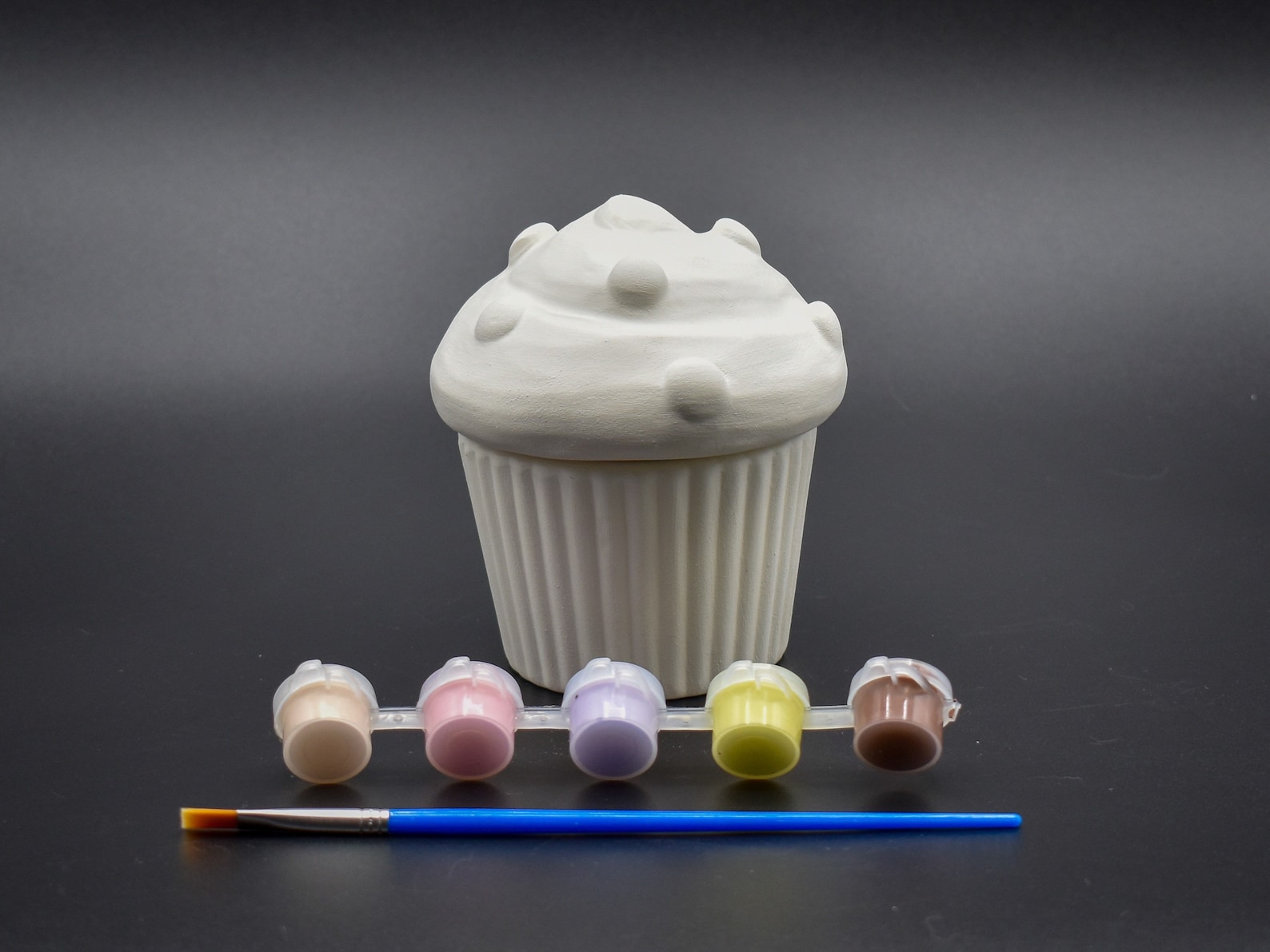 Ceramic Cupcake Box Ceramic Bisque Ready to Paint DIY - Etsy