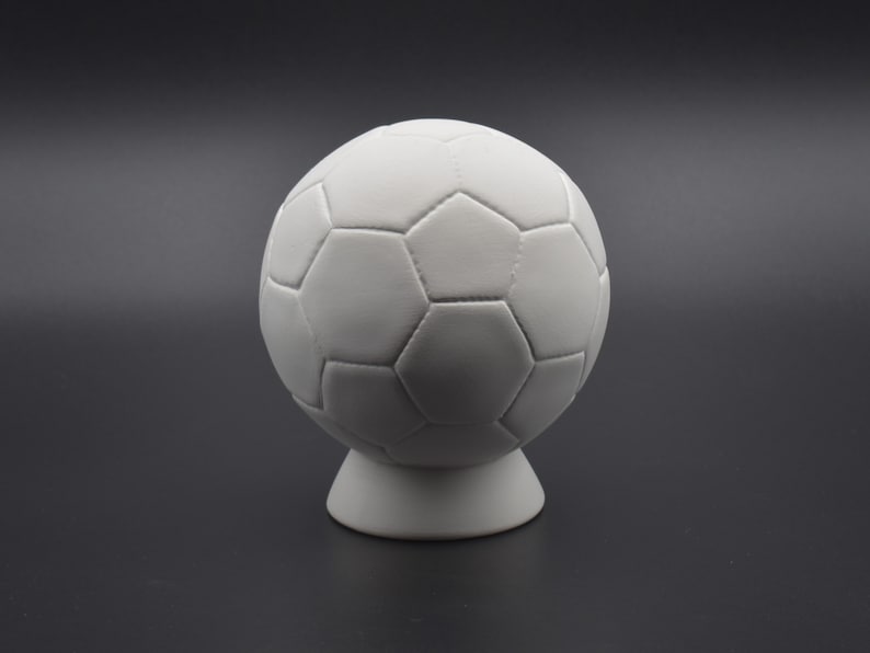 Ceramic Soccer Ball: Ready to Paint Bisque - 5.5" - Etsy