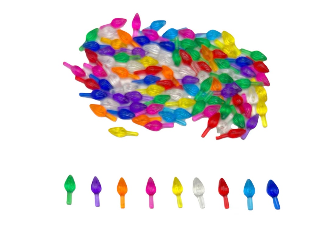 New Color Small Ceramic Christmas Tree Lights - Multicolored Ceramic ...