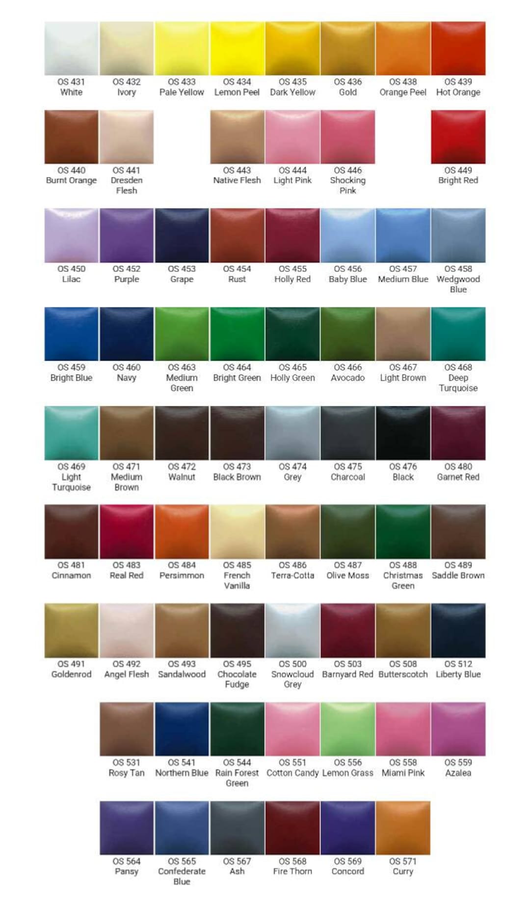 Duncan Bisq-stain Acrylic Paint: Opaque Colors, 2 Ounce Bottle - Etsy